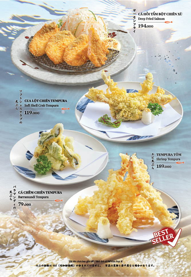 Menu Landmark 81 - Sushikei