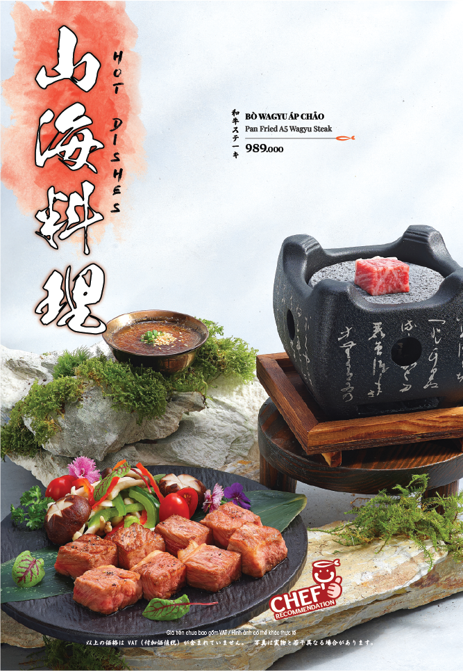 Menu Landmark 81 - Sushikei